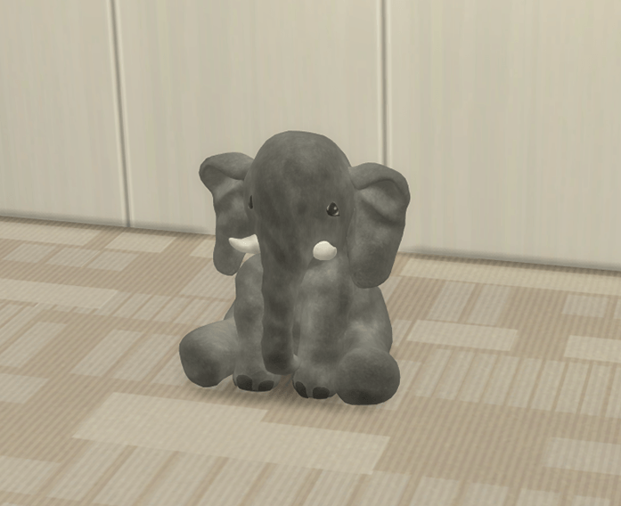 Elephant plushie Simkea - The Sims 4 Build / Buy - CurseForge