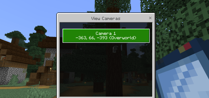 Security Cameras v3.0 - Minecraft Bedrock Addons - CurseForge