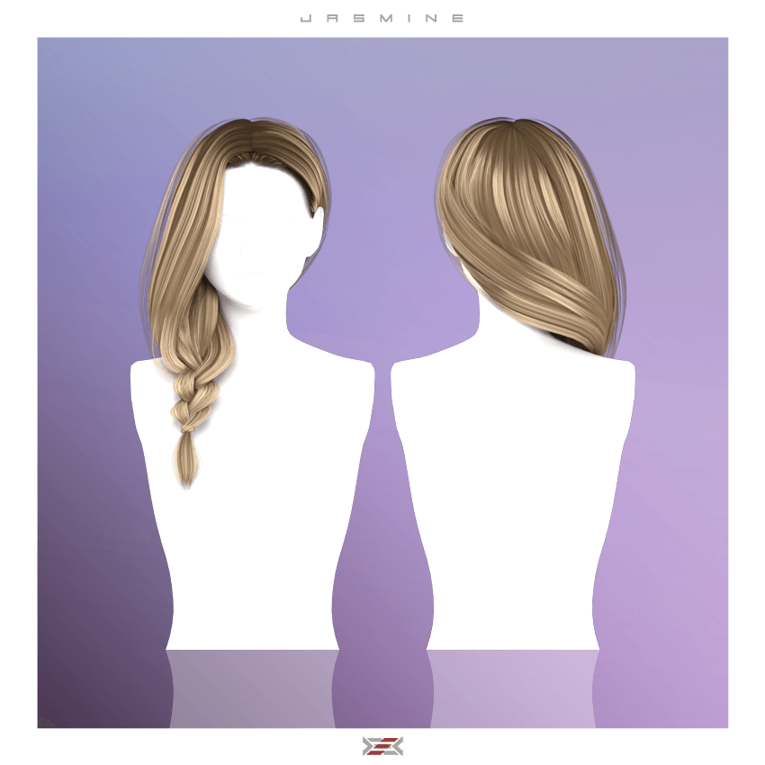 LEXEL - Jasmine ( adult hairstyle ) - The Sims 4 Create a Sim - CurseForge