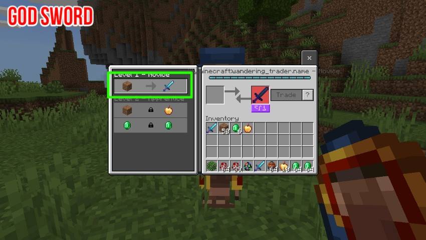 WANDERING TRADER'S CUSTOM TRADES [V1]! - Minecraft Bedrock Addons ...