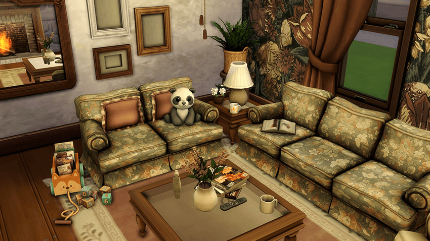 Grandma's Living Room - The Sims 4 Rooms / Lots - CurseForge