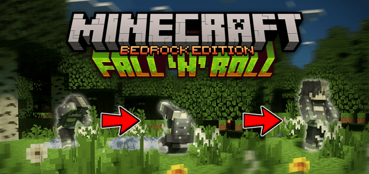 Fall 'N' Roll Add-On - Minecraft Bedrock Addons - CurseForge