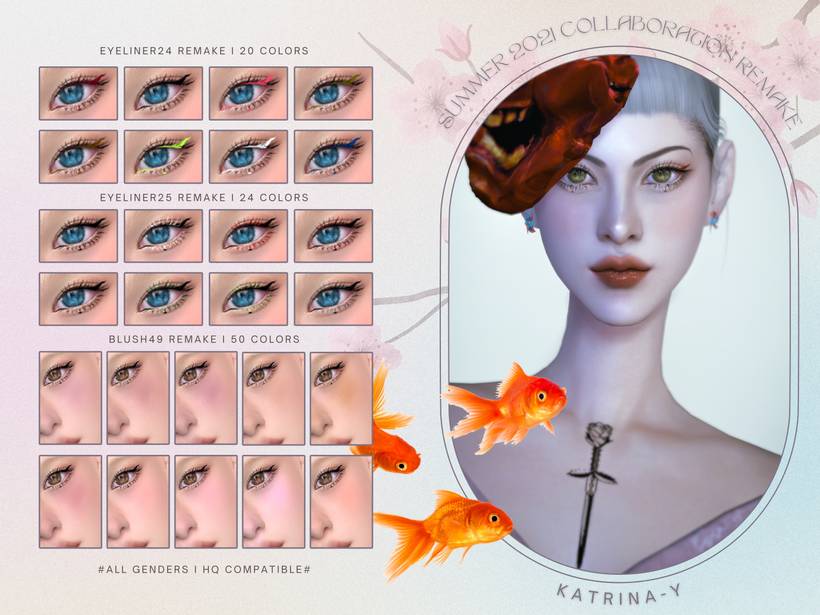 [DKZ]Summer 2021 collaboration_remake - The Sims 4 Create a Sim ...