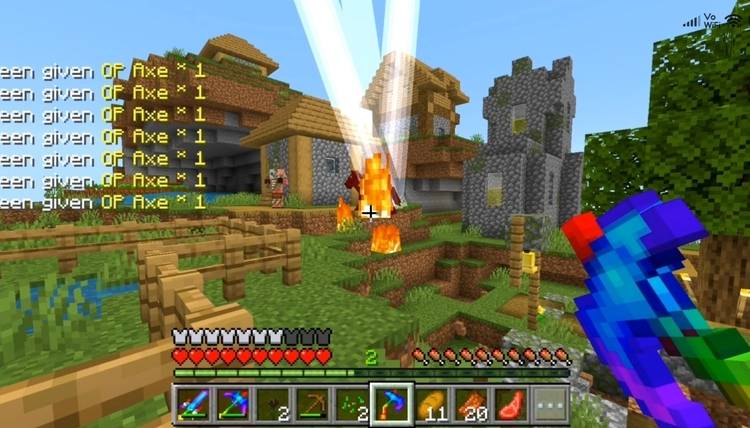 Craftable Super OP Tools! - Minecraft Bedrock Addons - CurseForge