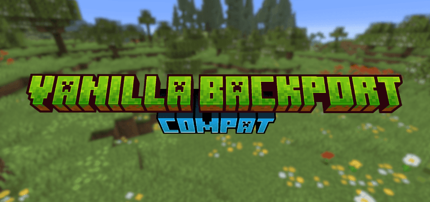 Van Backport Compat - Minecraft Mods - CurseForge