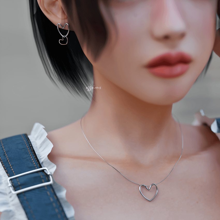 [EGGSIMS] Simple heart necklace - The Sims 4 Create a Sim - CurseForge