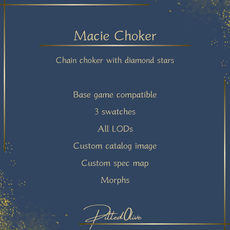 Macie Choker - The Sims 4 Create a Sim - CurseForge