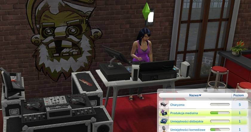 DJ Booth and Music Station give both skills - The Sims 4 Mods - CurseForge