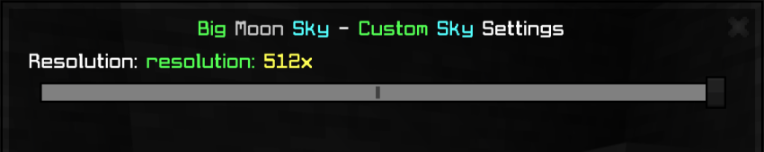 Big Moon Sky - Custom Sky - Minecraft Bedrock Texture Packs - CurseForge