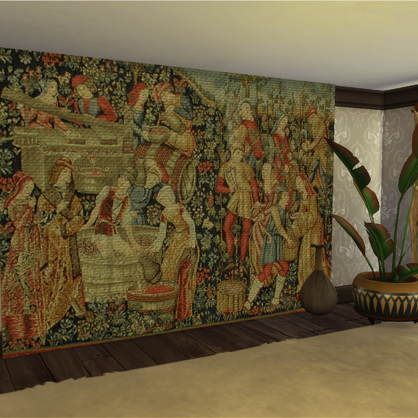 Medieval Tapestries by SimaFans - The Sims 4 Build / Buy - CurseForge