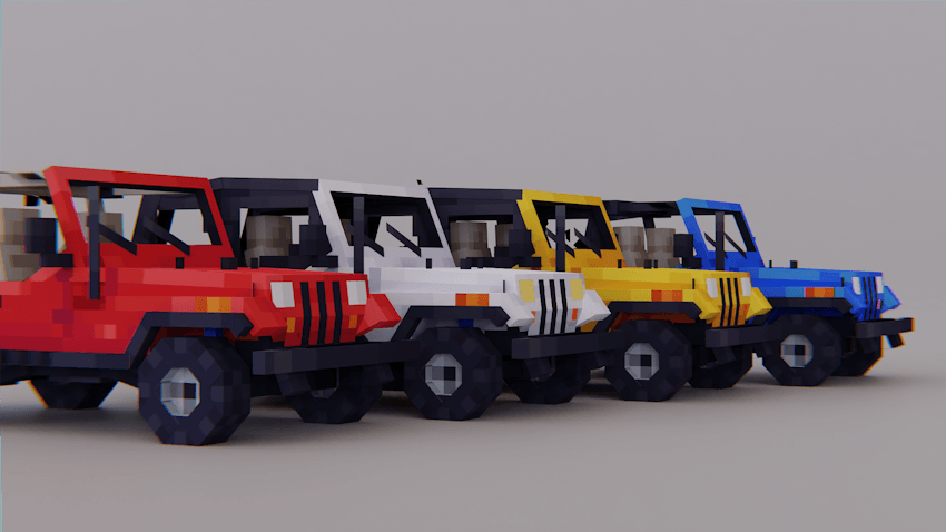 JNSO's Ultimate Jeep Wrangler YJ - Minecraft Bedrock Addons - CurseForge