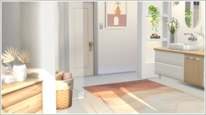Rita Boho Bathroom - The Sims 4 Rooms / Lots - CurseForge