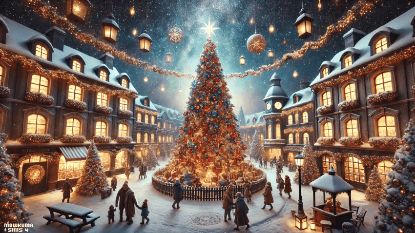 Loading screen Christmas 24 - The Sims 4 Mods - CurseForge