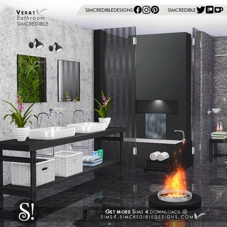 Verat Bathroom Decor 🧽 - The Sims 4 Build / Buy - CurseForge