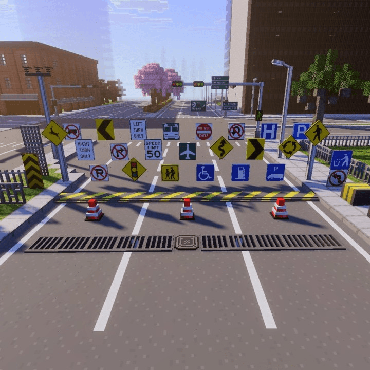 ROADS MAKER PLUS - Minecraft Bedrock Addons - CurseForge