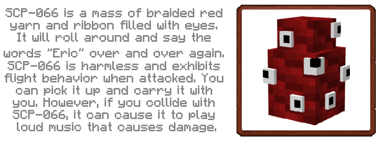 SCP-066, Eric's Toy - Minecraft Mods - CurseForge