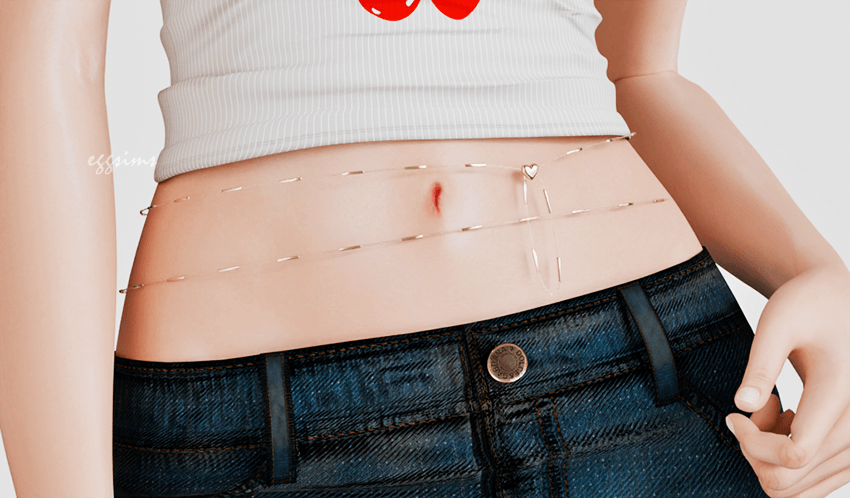 [EGGSIMS] waist chain 05 - The Sims 4 Create a Sim - CurseForge