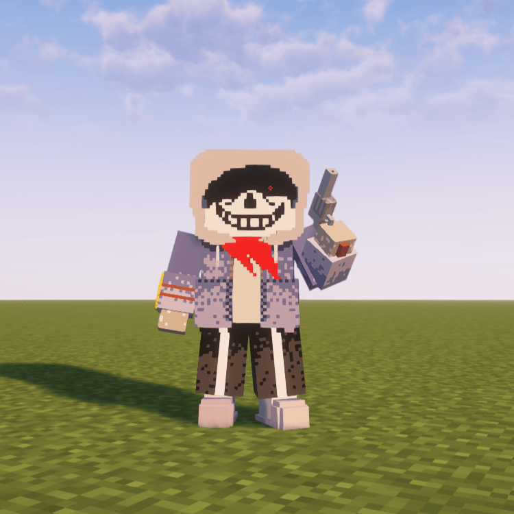 Dust Sans CPM pack - Minecraft Customization - CurseForge