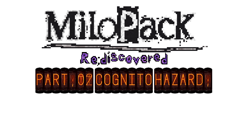 Milopack Rediscovered - Part 2 - Cognito Hazard - Minecraft Modpacks ...