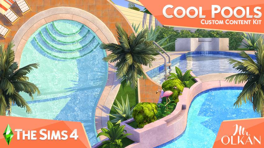 Cool Pools CC Set V1.1 - Round & Custom Designed Pools - The Sims 4 Build / Buy - CurseForge
