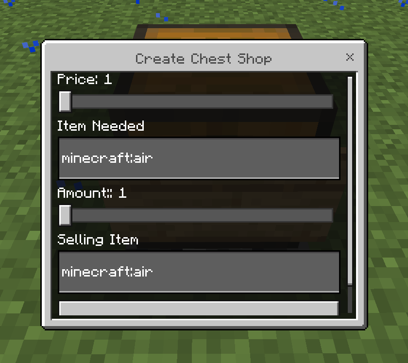 Cube Chestshop Build Your Own Chestshop Minecraft Bedrock Scripts