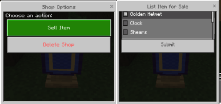 Item Shops Addon V2.6 - Minecraft Bedrock Addons - CurseForge