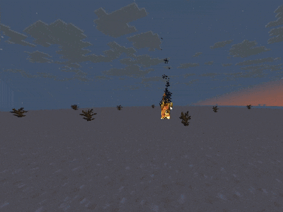 Blaze Attack Animation Minecraft Data Pack