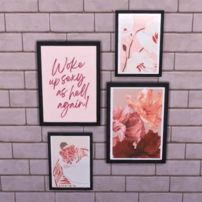 Red SET - The Sims 4 Build / Buy - CurseForge