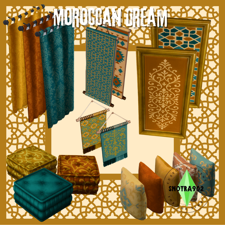 Moroccan Dream - The Sims 4 Build / Buy - CurseForge
