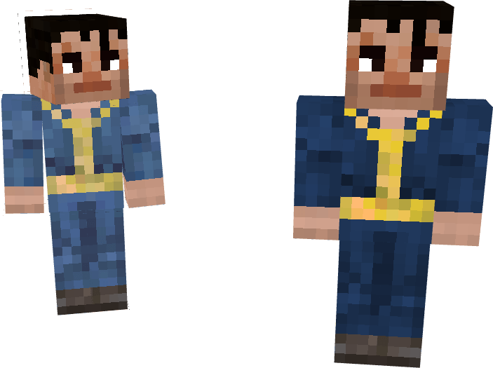 Fallout Recharged: Vault Dwellers Plethora - Minecraft Bedrock Skins ...