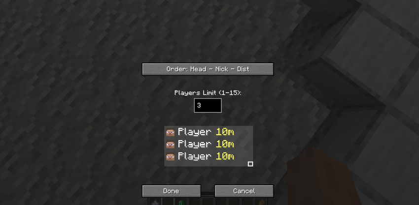 Nearby Players List [HUD] - Minecraft Mods - CurseForge