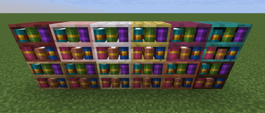 More Chiseled Bookshelf Variants 3D - Minecraft Resource Packs - CurseForge