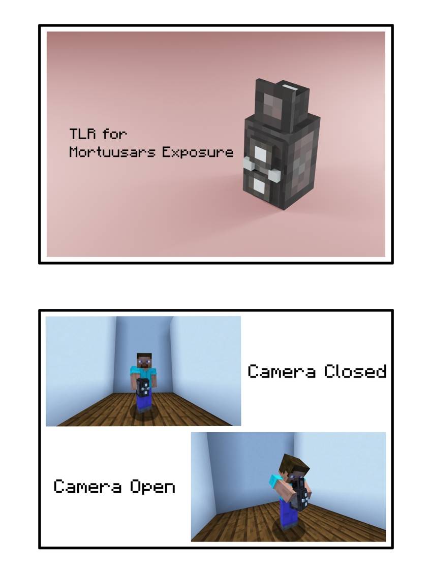 TLR Camera - Resource Pack for Mortuusars Exposure Mod - Minecraft ...