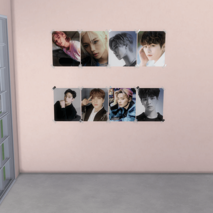 Install Stray kids portraits posters - The Sims 4 Mods - CurseForge