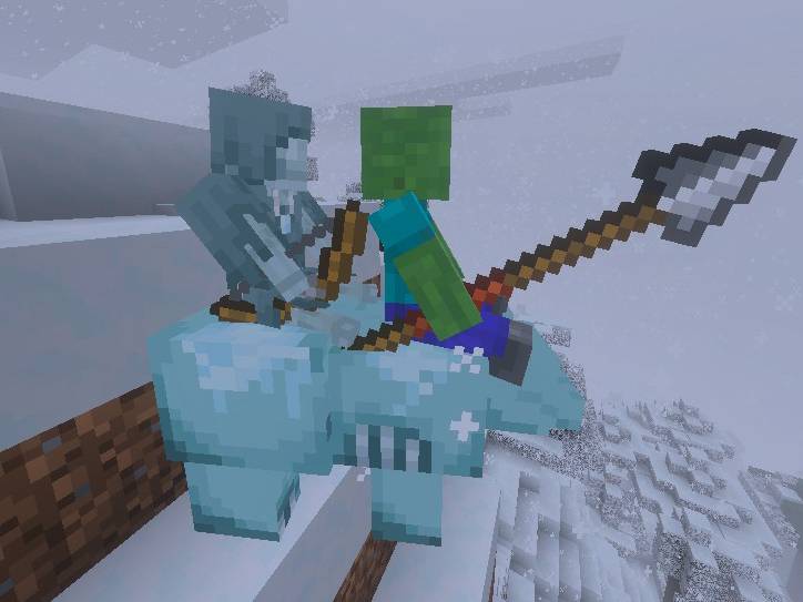 Mount Of Mayhem Expansion - Minecraft Bedrock Addons - CurseForge