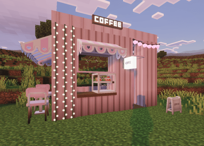 SIMJUE CAFE PASTEL (MINI UPDATE) - Minecraft Bedrock Addons - CurseForge