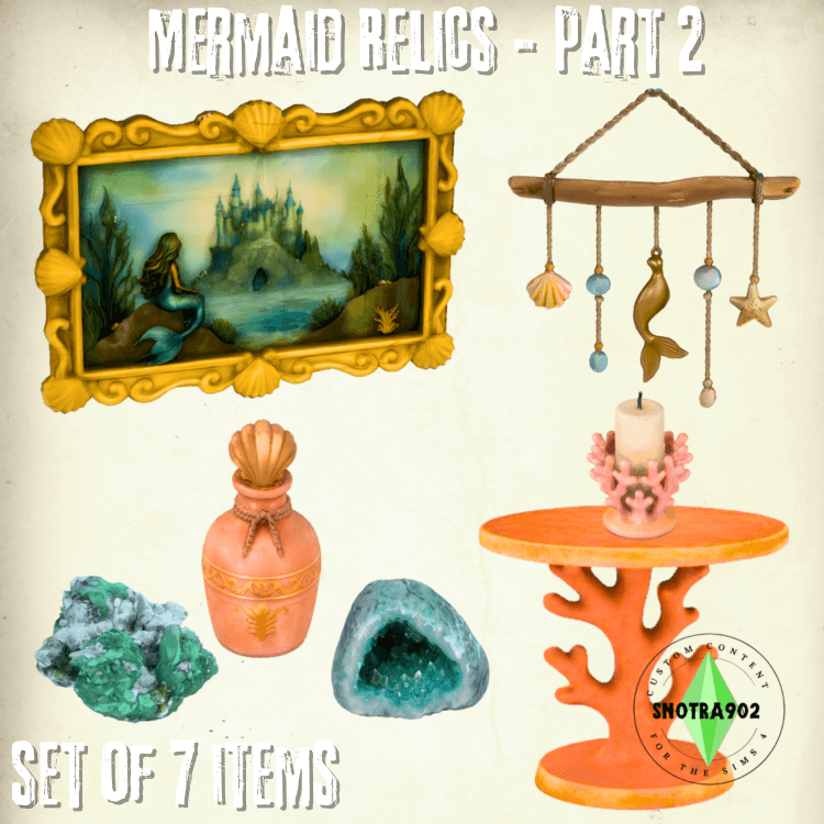 Mermaid Relics - Part 2 - The Sims 4 Build / Buy - CurseForge