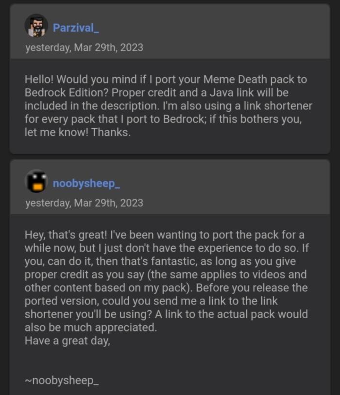 Meme Death - Minecraft Bedrock Texture Packs - CurseForge