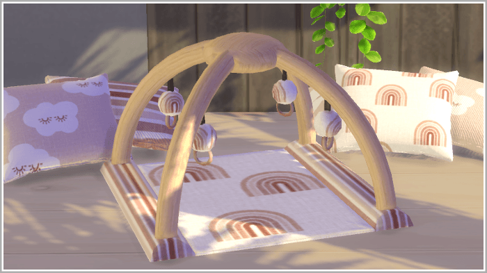 Nahla Boho Baby Playmat - The Sims 4 Build / Buy - CurseForge
