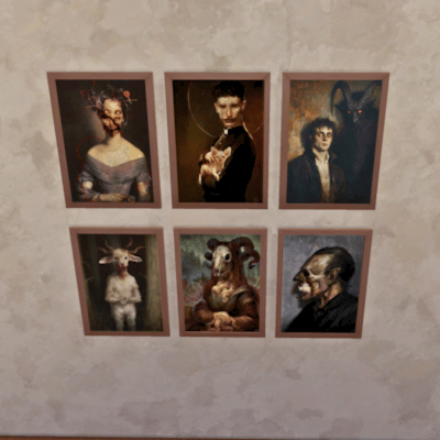 Creepy paintings - The Sims 4 Build / Buy - CurseForge