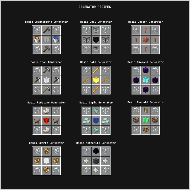 Idle Ore Generators - Minecraft Bedrock Addons - CurseForge