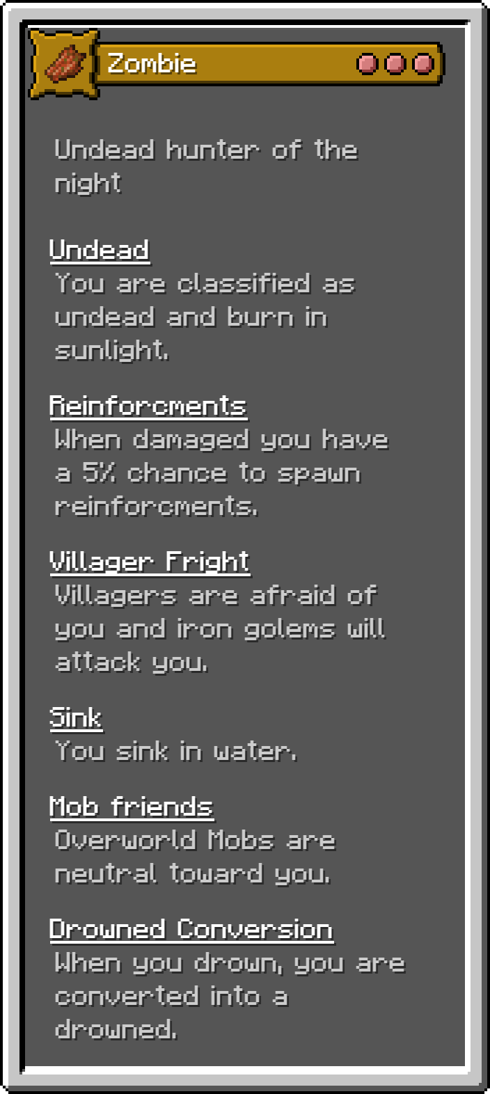 Origins from Minecraft Mobs - Minecraft Mods - CurseForge