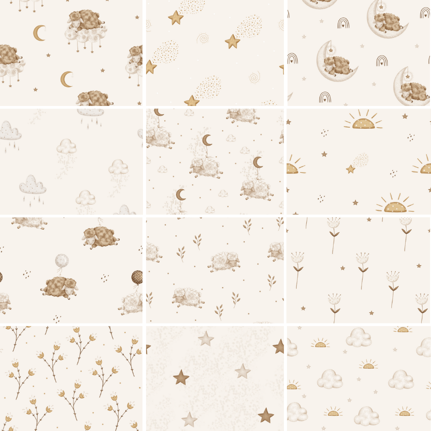 Little Sheep Wallpaper Collection - The Sims 4 Build / Buy - CurseForge