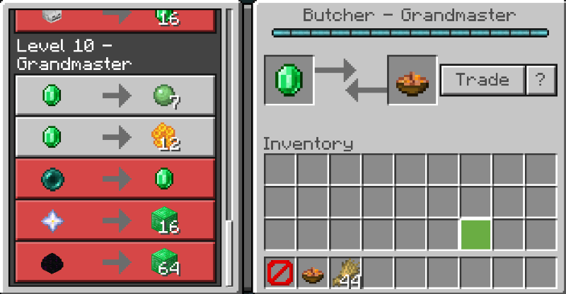 Ascended Villagers (Villager Rebalancing and More Trade levels ...