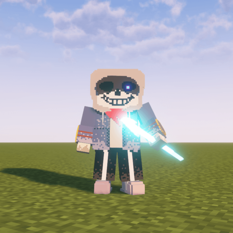 Dust Sans CPM pack - Minecraft Customization - CurseForge