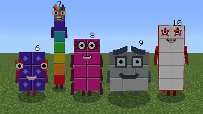 Numberblocks - Minecraft Bedrock Addons - CurseForge