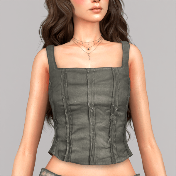 Top Corset Jeans Collection - The Sims 4 Create a Sim - CurseForge