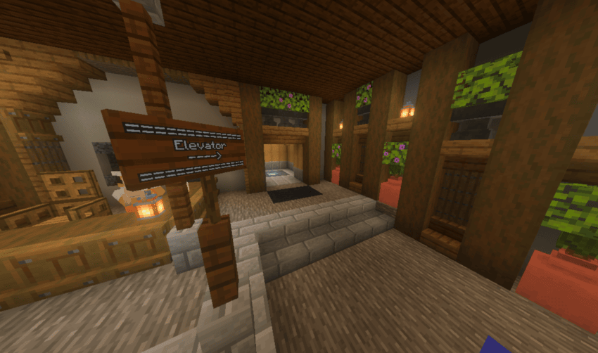 The Elevator Minecraft Map