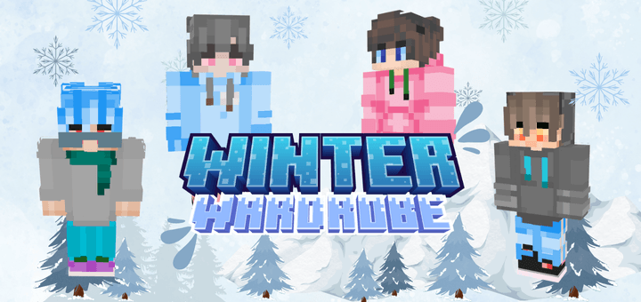 Winter Wardrobe - Minecraft Bedrock Skins - CurseForge