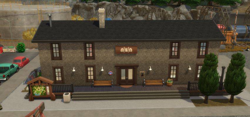 Simposs Train Station - The Sims 4 Rooms / Lots - CurseForge